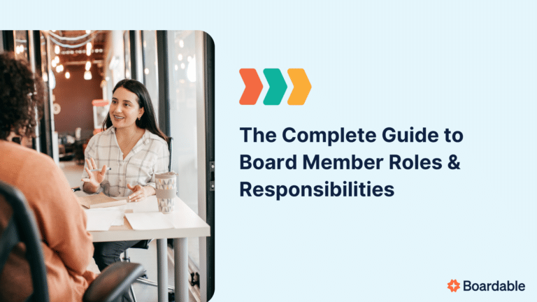 Boardable | Nonprofit Board Management Software