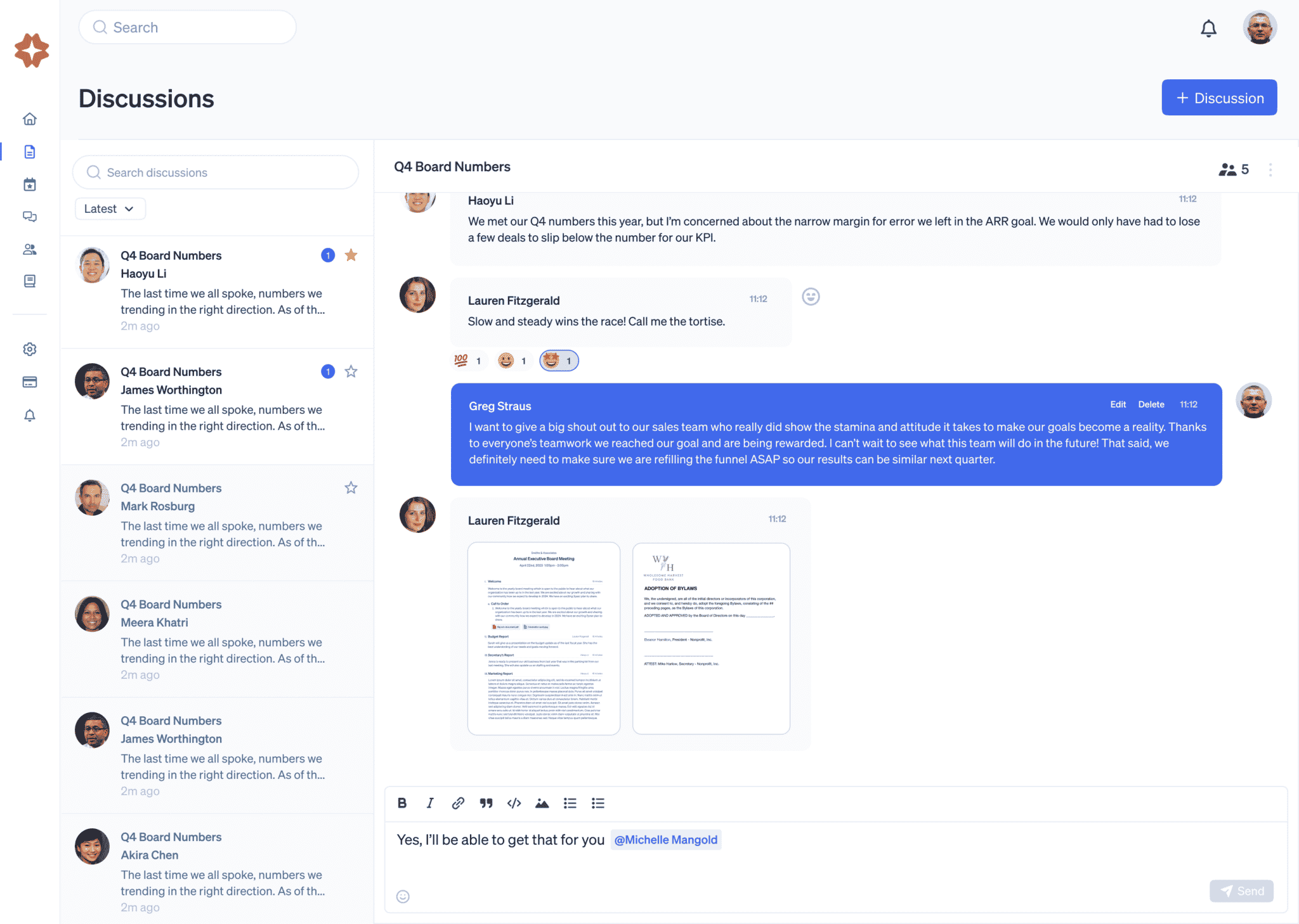 Board Communication Software: Chat, Share, & Collaborate